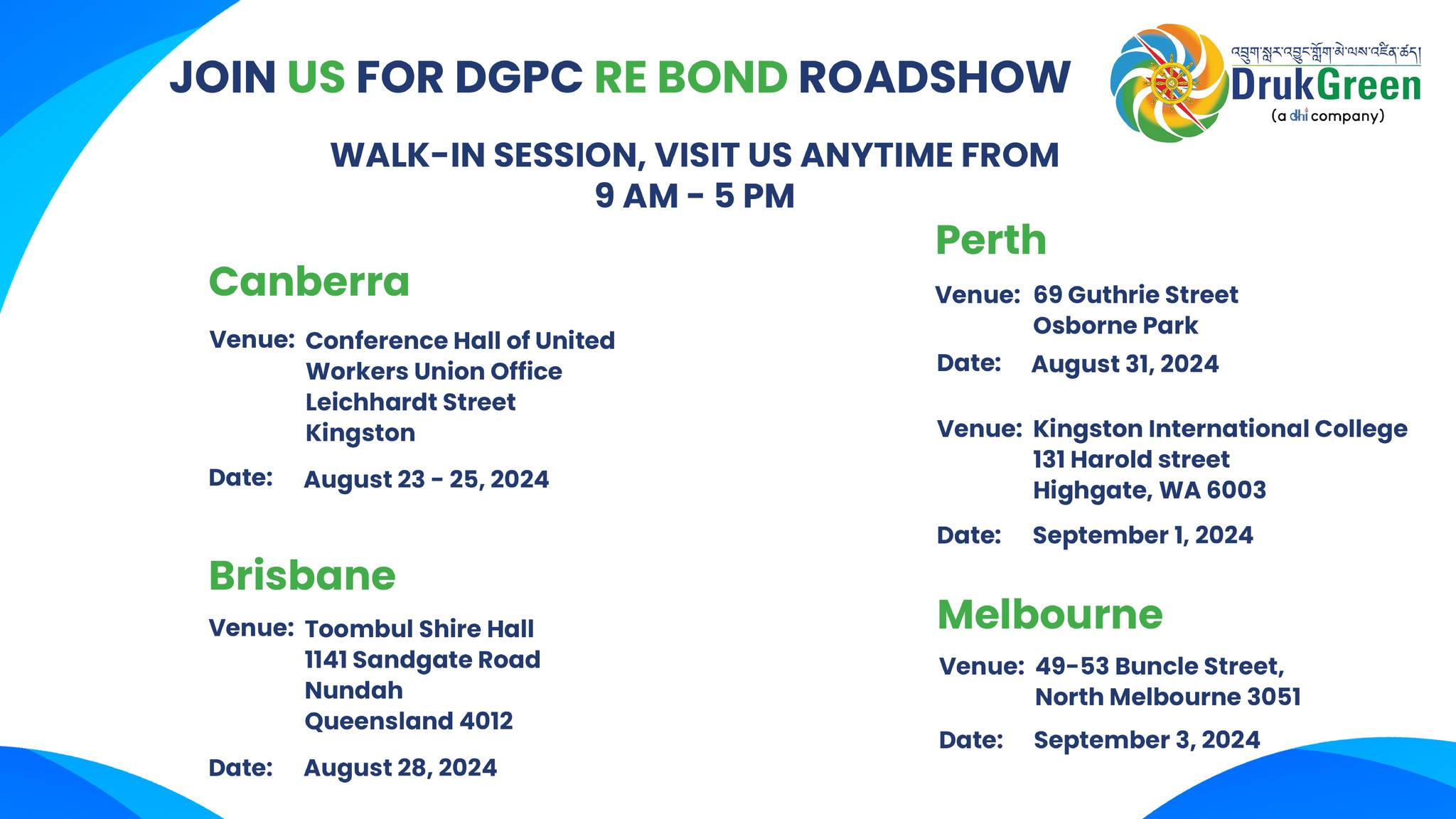 Druk Green Power Corporation Limited’s RE Bond – Corporate Regulatory ...